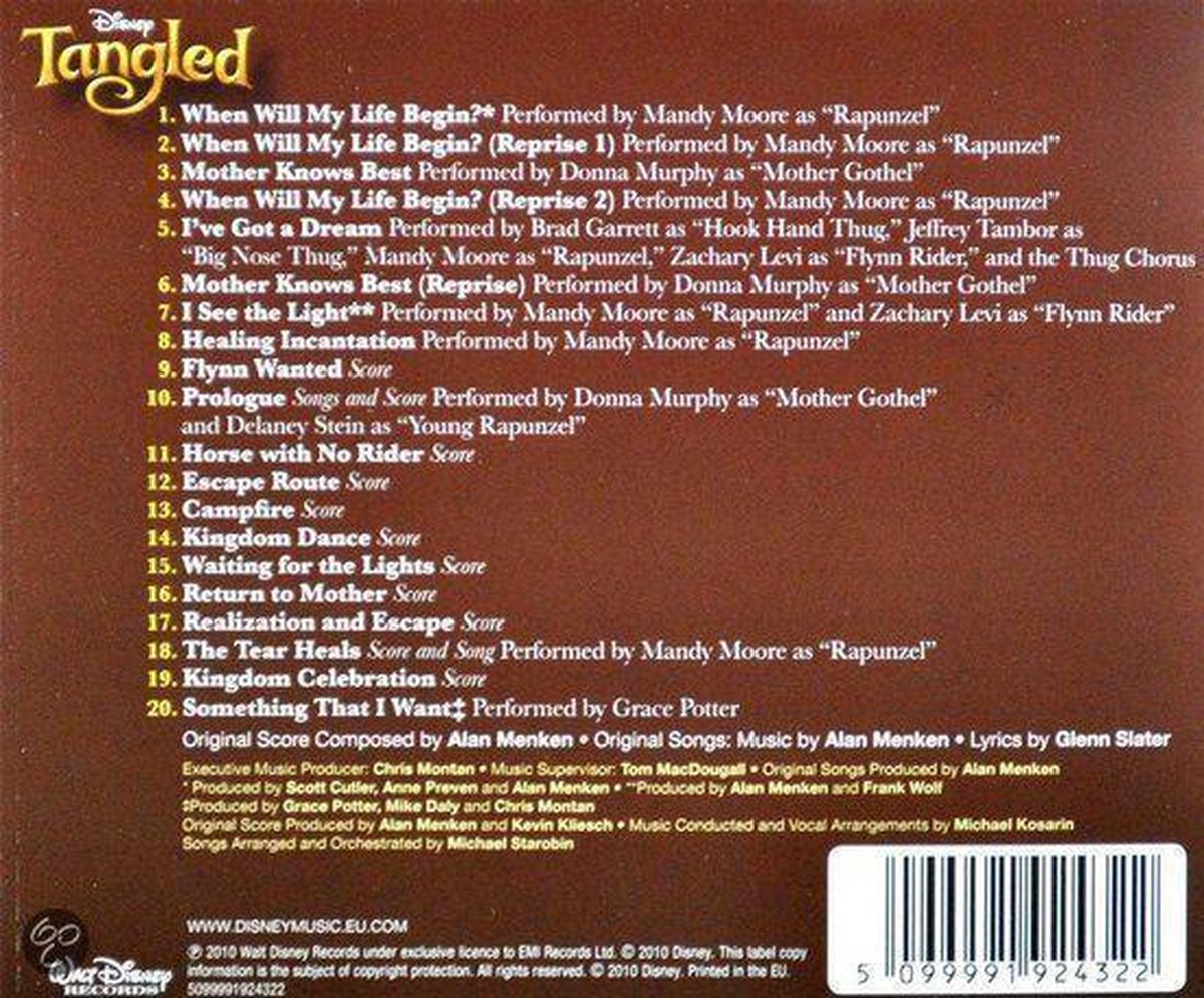 Tangled, various artists | CD (album) | Muziek | bol
