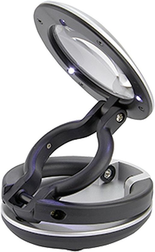 Carson LM-10 DeskBrite Mini inklapbare tafelloep met LED ver | bol.com
