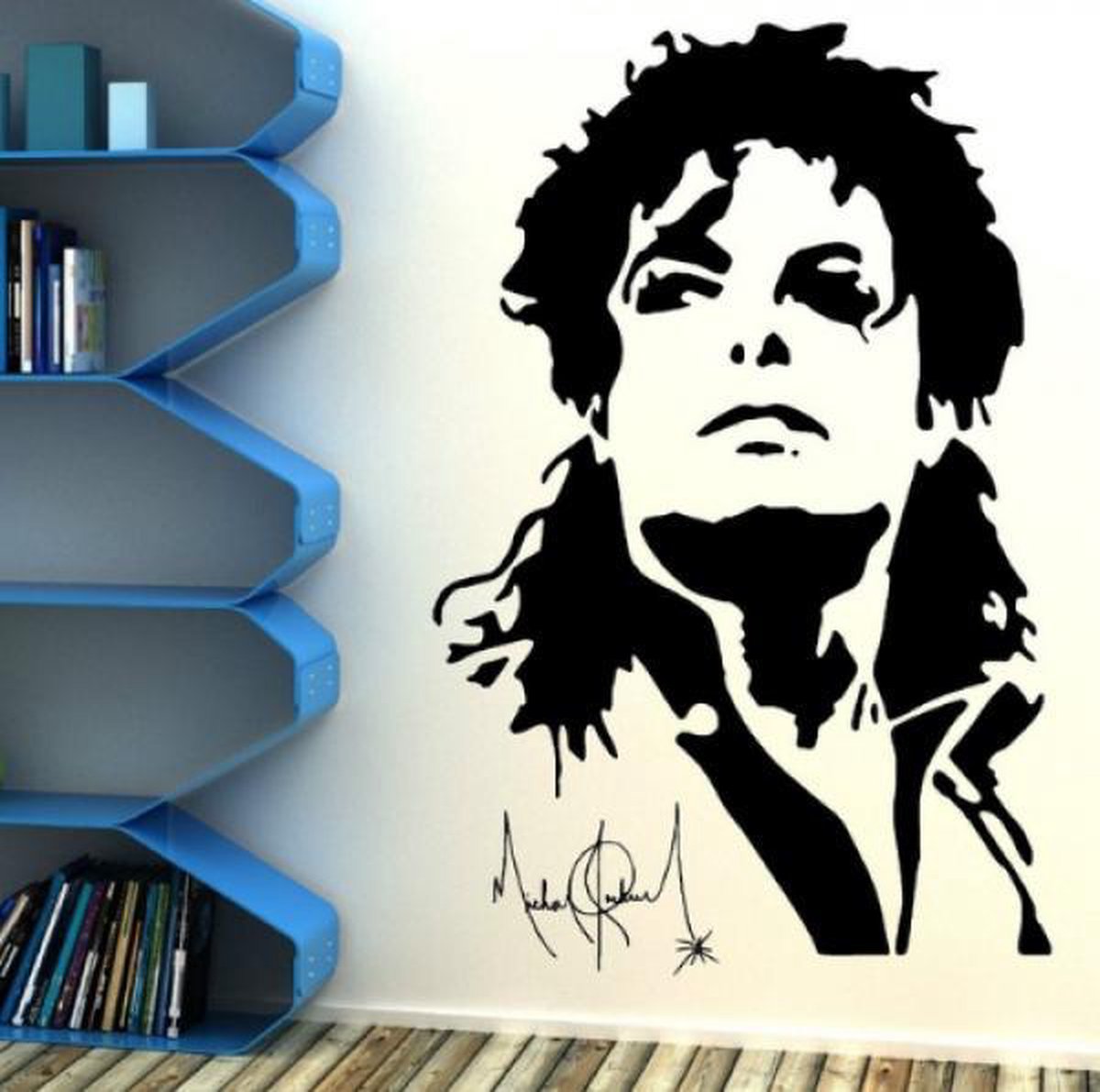 Michael Jackson sticker met handtekening | bol.com