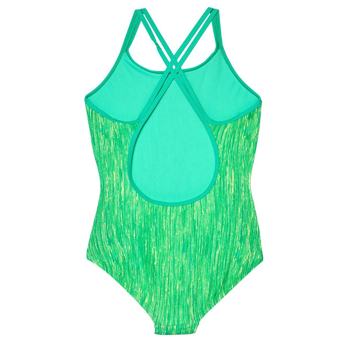 Nike Swim Badpak Kinderen Spiderback One Piece Menta 116
