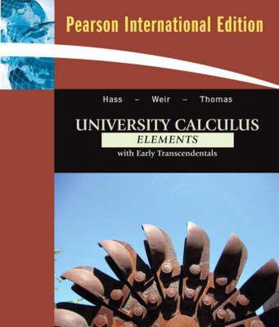 University Calculus | 9780321552105 | Joel R. Hass | Boeken | bol.com