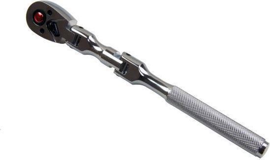Ratel met dubbel buigbare ratelkop 72-tandig 3/8" | bol