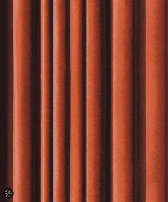 Dutch Wallcoverings - Vliesbehang streep - rood | bol