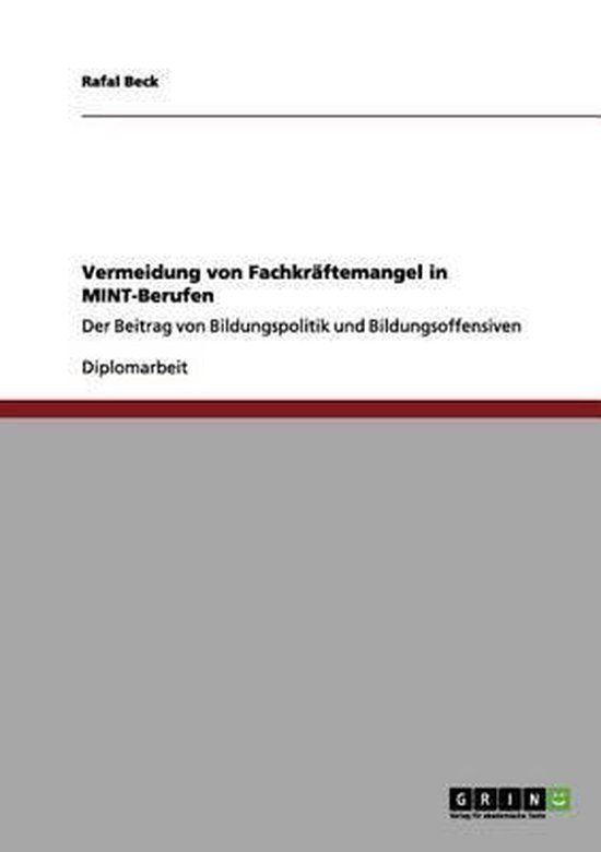 Vermeidung Von Fachkr ftemangel in Mint-Berufen, Rafal Beck | 9783656153054 | Boeken | bol.com