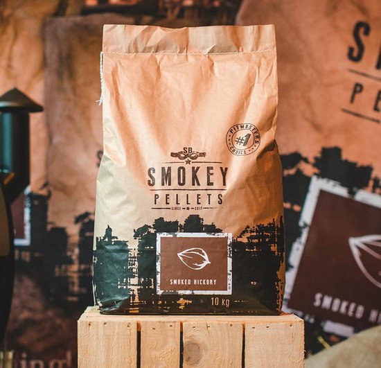 rook pellets smokey pellets smoked hickory 10KG | bol.com