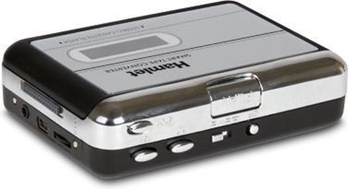 Hamlet XDVDMAG cassettespeler/-recorder 1 deck(s) Zwart, Zilver | bol.com
