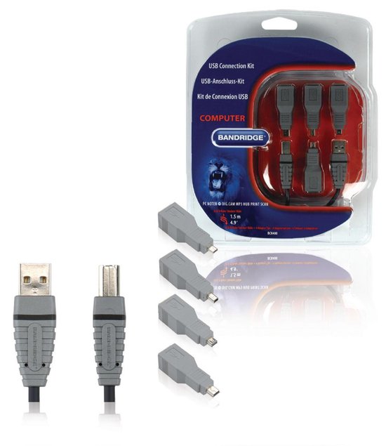 Bandridge - USB-verbindingsset | bol
