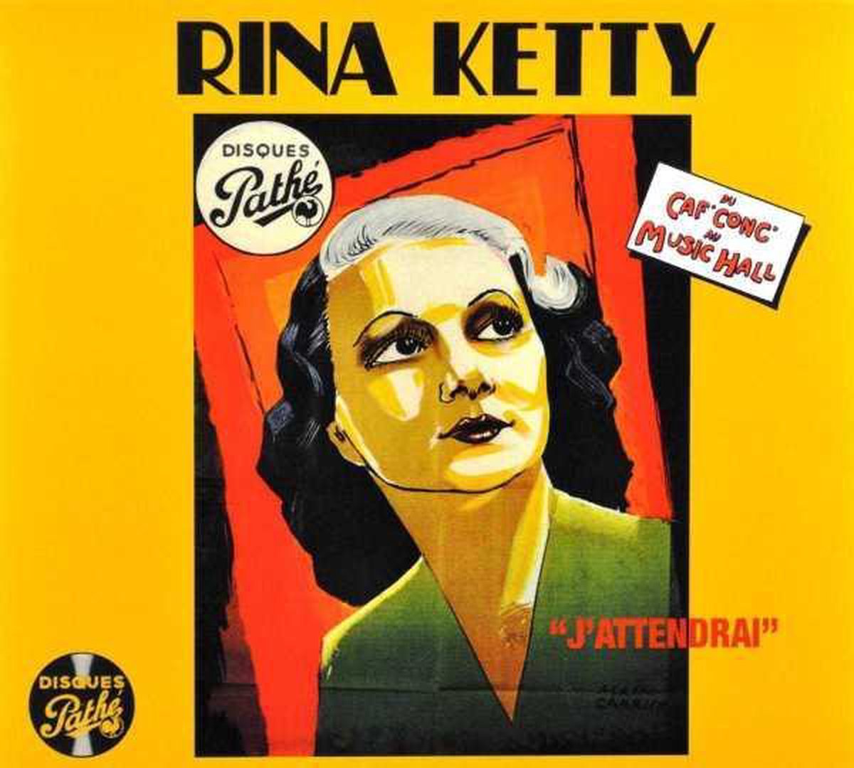 Du Caf Conc au Music Hall, Rina Ketty | CD (album) | Muziek | bol.com
