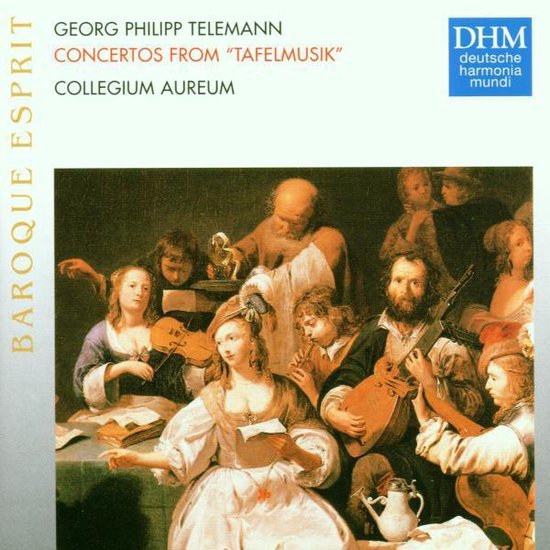 Tafelmusik, Georg Philipp Telemann | CD (album) | Muziek | bol