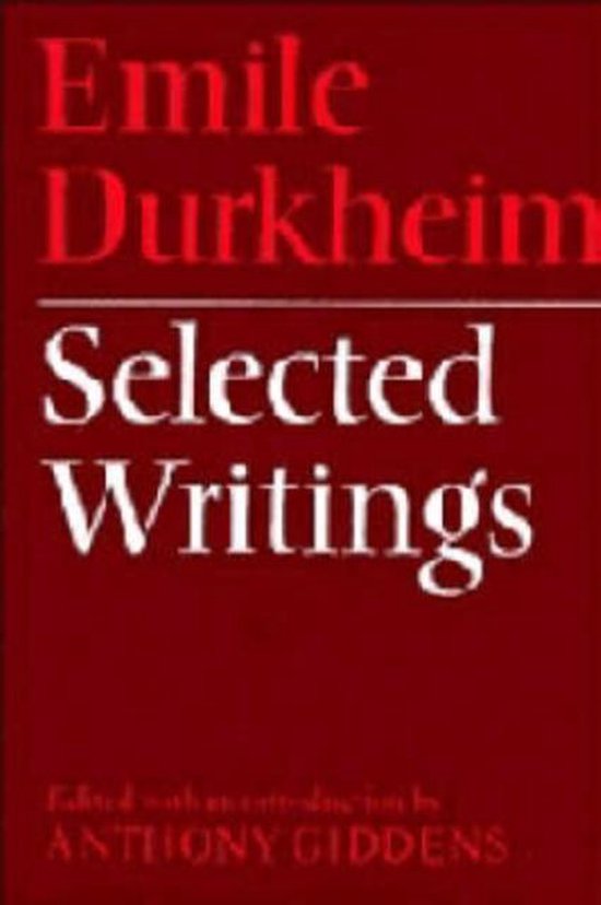 Emile Durkheim | 9780521097123 | Roger Cotterrell | Boeken | bol.com