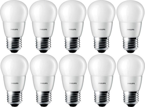 Philips CorePro LEDluster 4-25W E27 827 P48 Mat (10 stuks) (Kogel ...