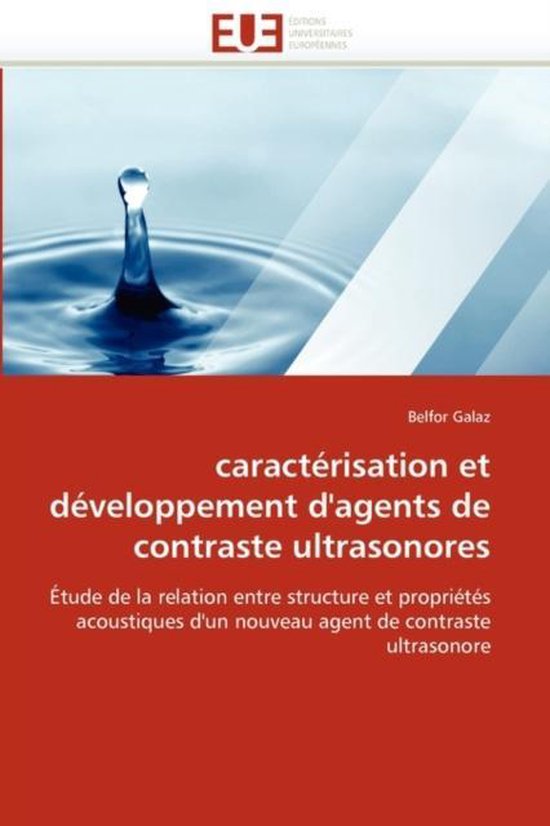 caractérisation et développement d'agents de contraste ultrasonores ...