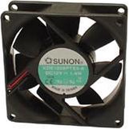 SUNON VENTILATOR 12VDC GLIJLAGER 80 x 80 x 25mm (BSS12/L) | bol.com