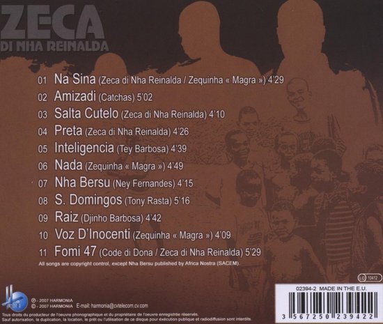 Zeca (Di Nha Reinalda) - Na Caminho (CD), Zeca (Di Nha Reinalda ...