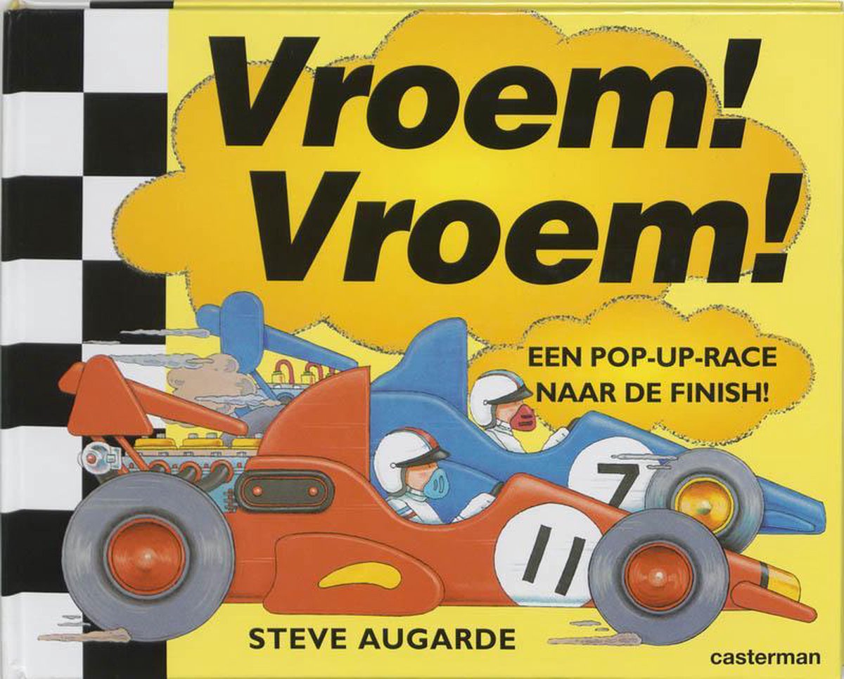 Vroem Vroem Een Pop Up Race Naar Finish, Tony Augarde | 9789030304654 ...