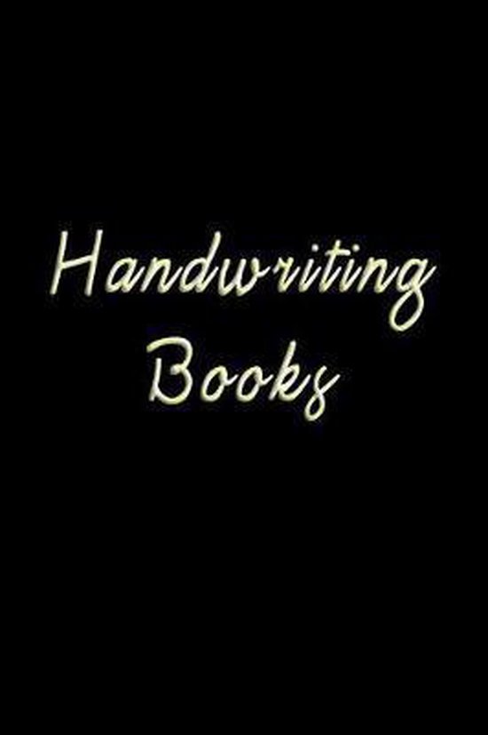 Handwriting Books | bol.com