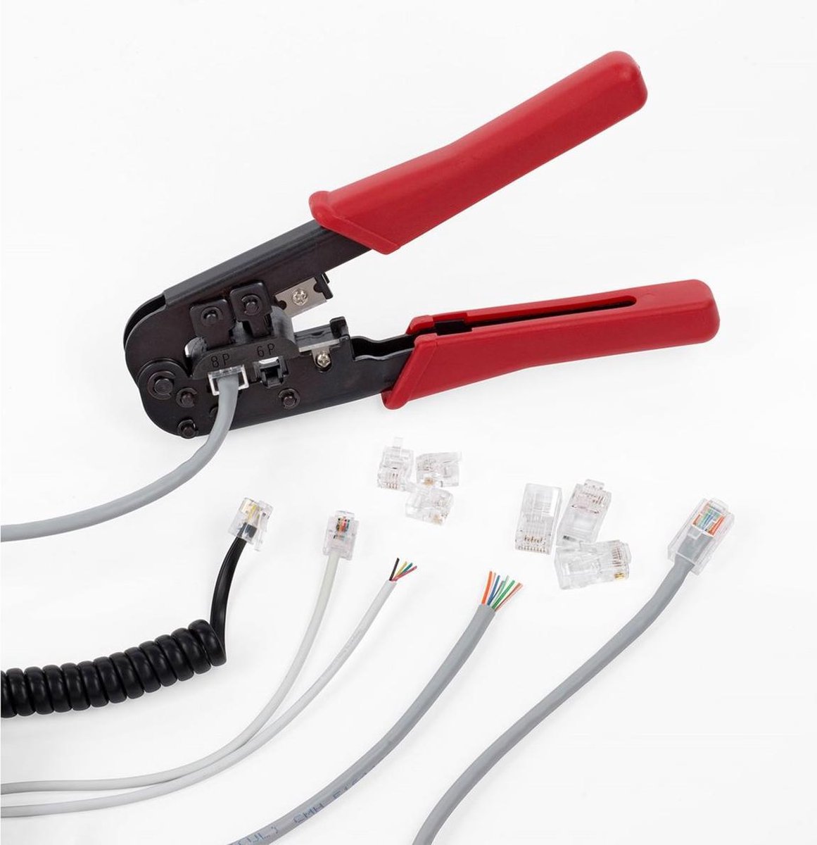 GS krimptang geïsoleerd - UTP Tang - Adereindhulstang - Perstang - incl ...