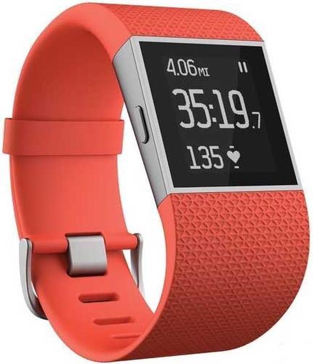 Fitbit Surge - Smartwatch - Large - Oranje | bol.com