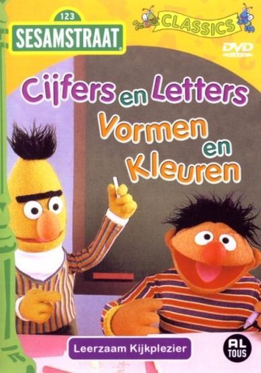 Sesamstraat - Cijfers & Letters/Vormen & Kleuren (Dvd), nvt | Dvd's ...