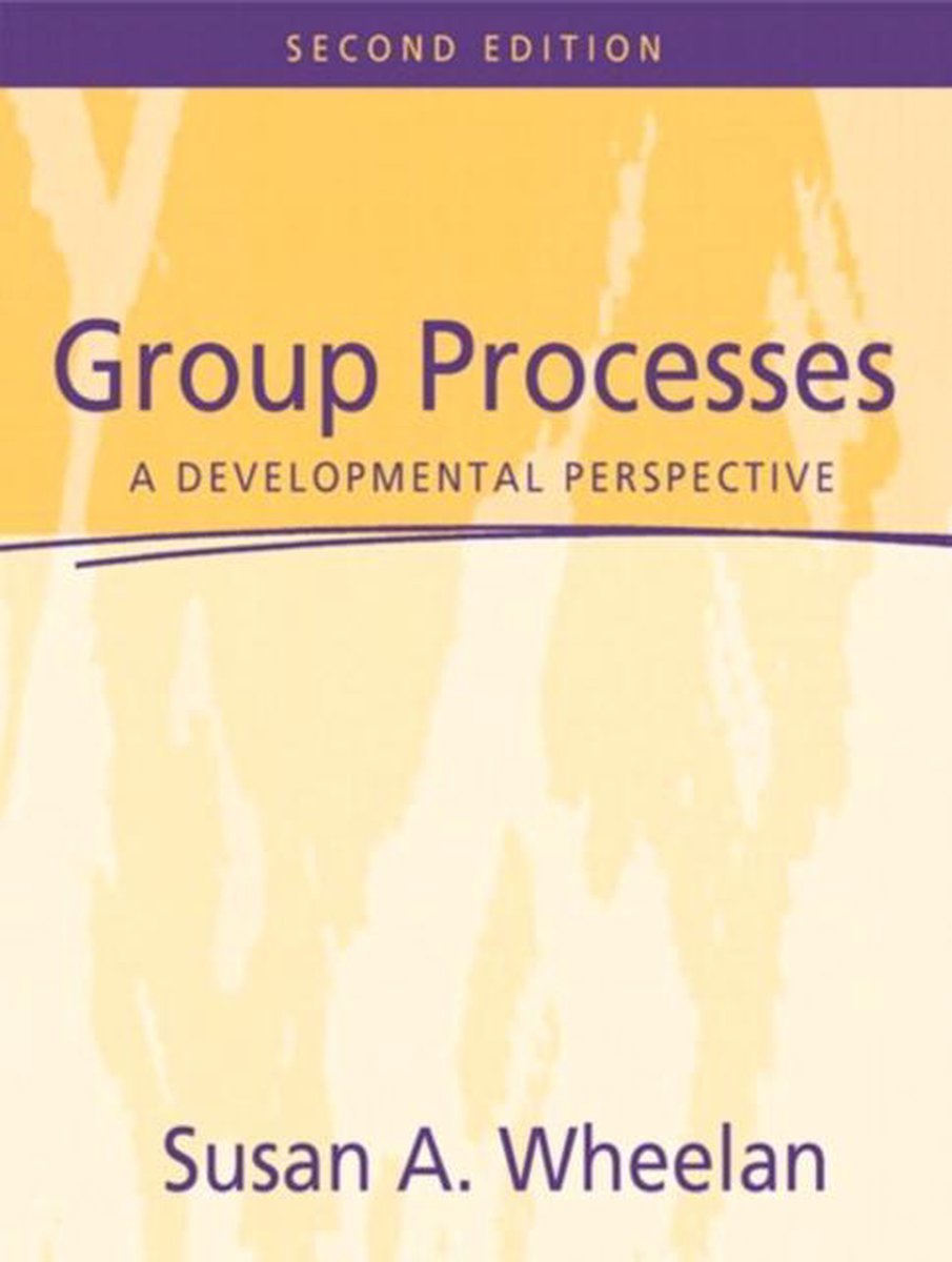 bol.com | Group Processes | 9780205412013 | Susan A. Wheelan | Boeken