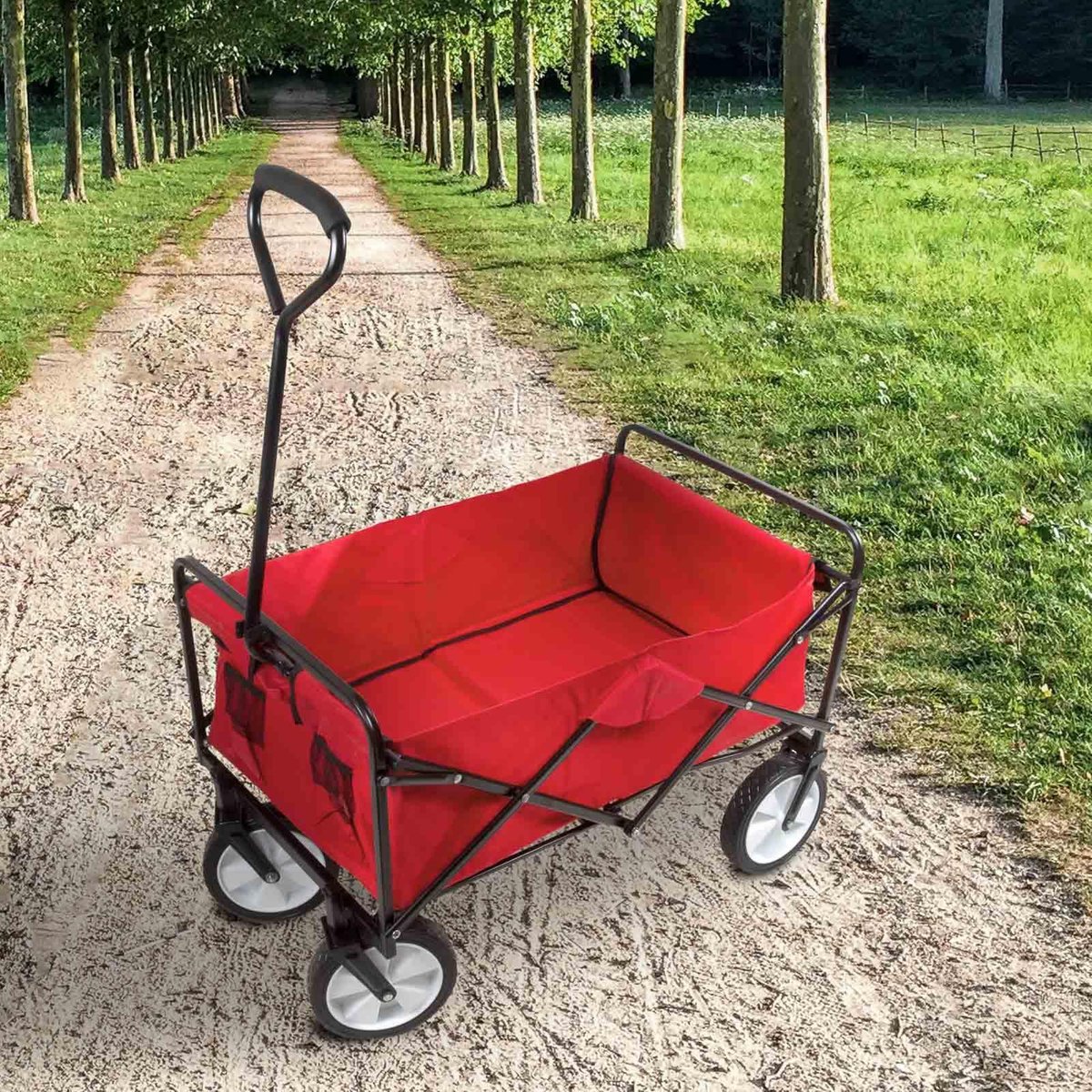 Opvouwbare Inklapbare Bolderkar - Trekkar Handwagen Inklapbaar - Luxe ...