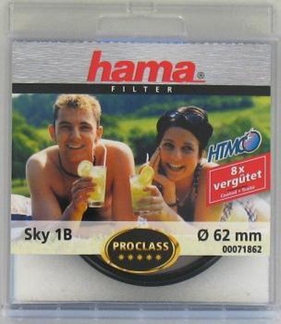 Hama Filter Sky 1b 62 mm Mc 718 Serie Proclass Multi Coated ( 71862 ) | bol.com