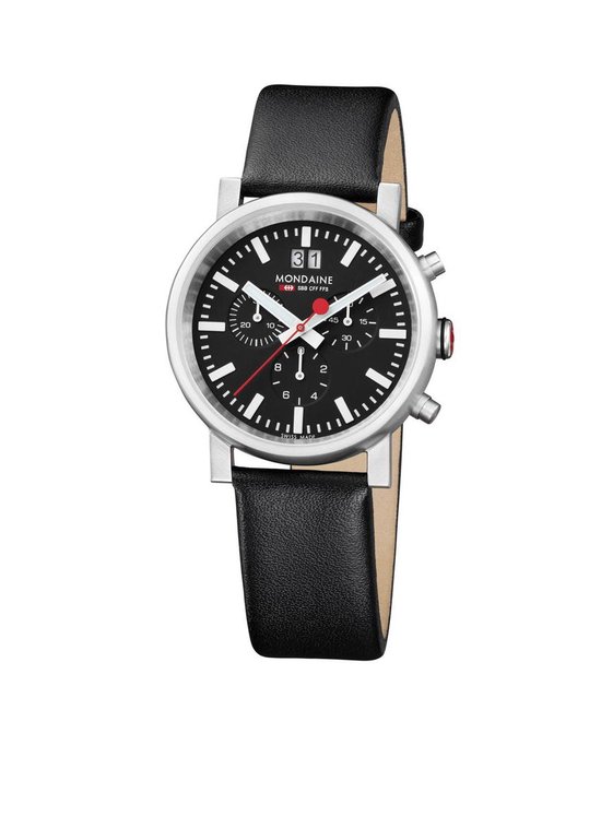 MON Evo Chrono 40 zw/mat zw.leer | bol