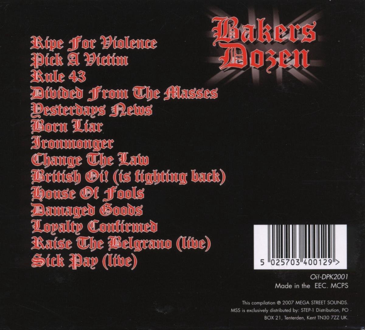 British Oi! Is Fighting Back, Bakers Down | CD (album) | Muziek | bol.com