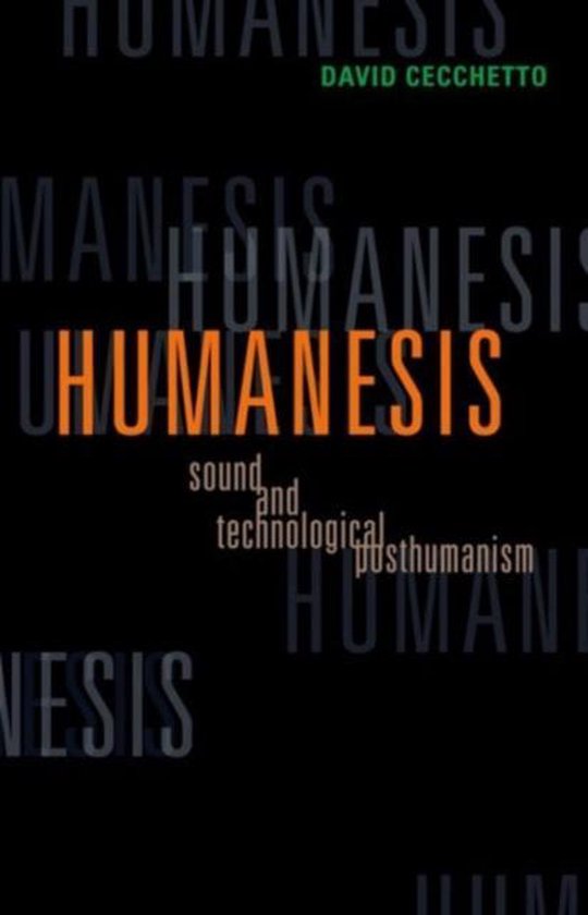 Humanesis | 9780816676446 | David Cecchetto | Boeken | bol.com