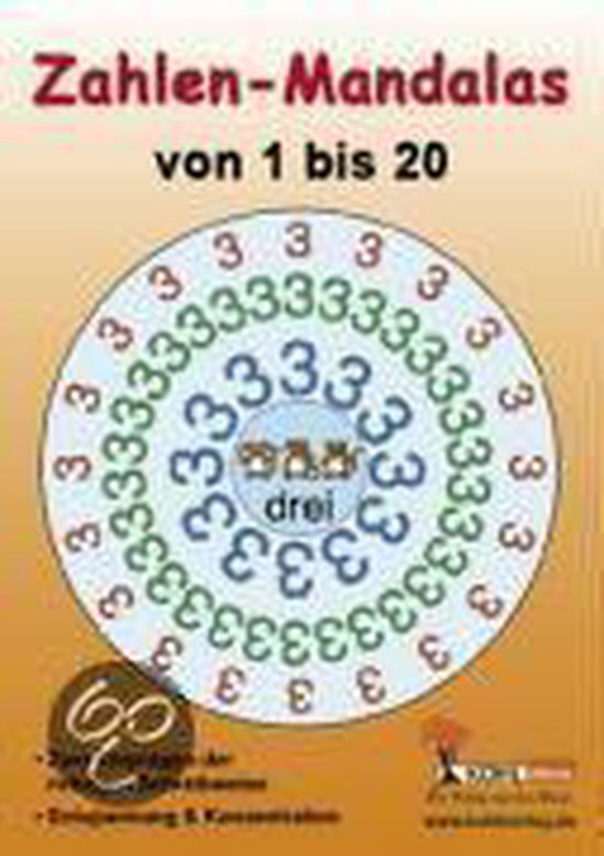 Zahlen-Mandalas 1 bis 20 | 9783866326316 | Boeken | bol.com