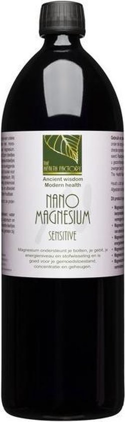 Nano Magnesium Sensitive (35ppm) 200ml - The Health Factory | bol