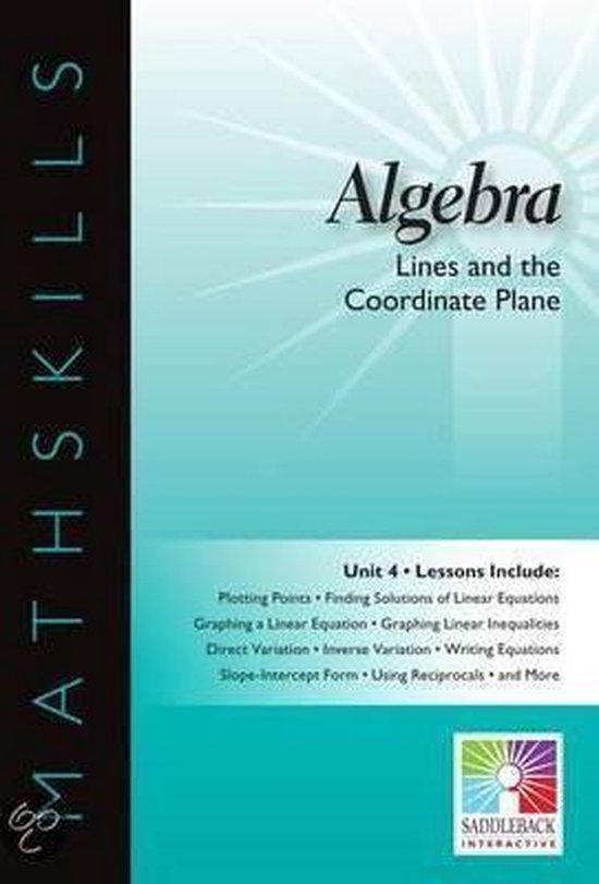 Algebra Unit 4 Interactive Whiteboard: Lines and the Coordinate Plane ...