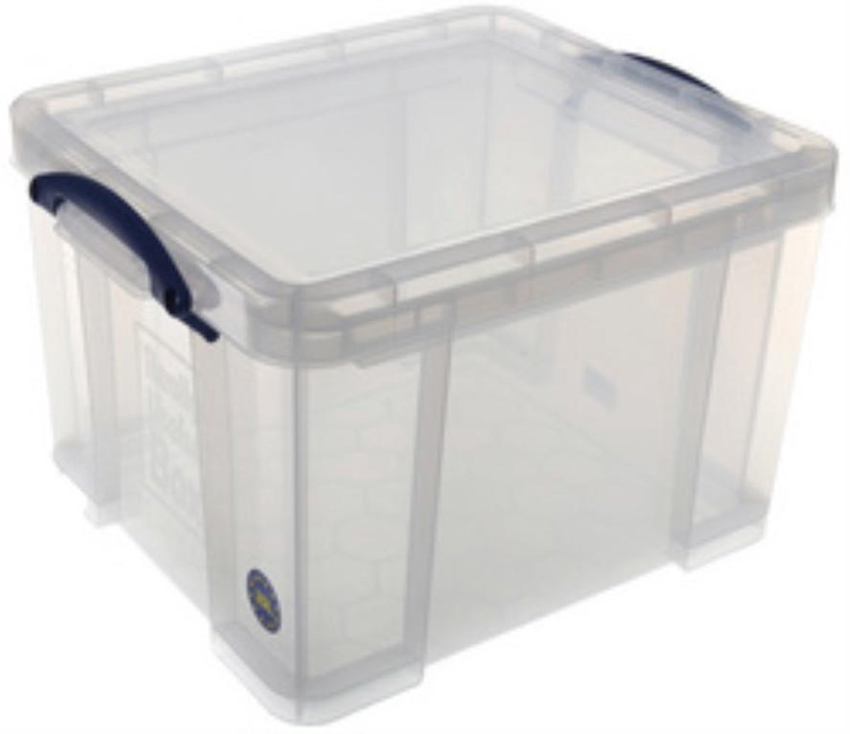 Really Useful Box 35 liter transparant gerookt | bol.com