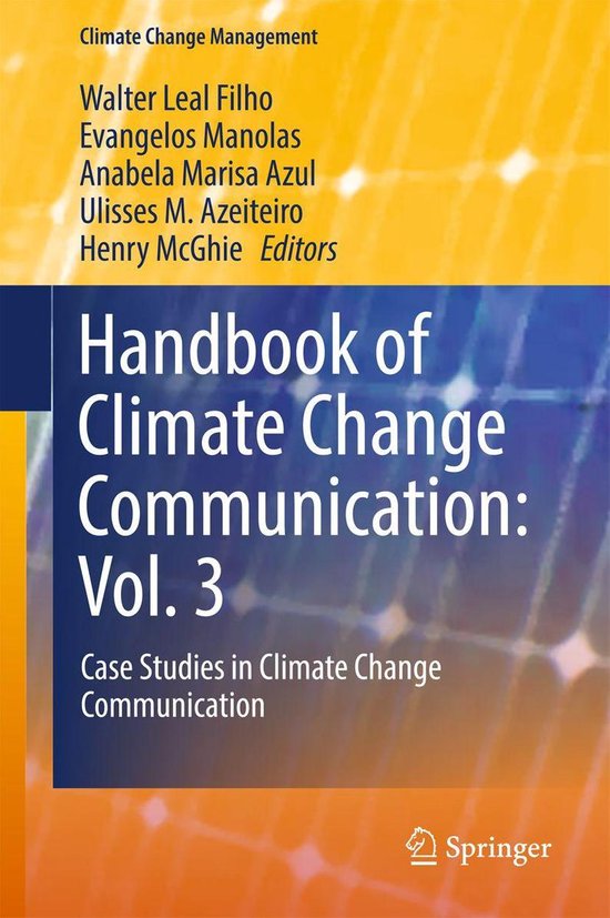 Climate Change Management - Handbook of Climate Change Communication: Vol. 3 (ebook) |... | bol.com