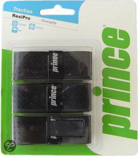 Prince Resi Pro - Grip - Drie Stuks - Zwart | bol
