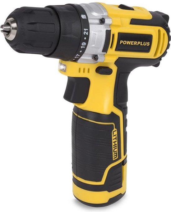 bol.com | Powerplus POWX0040LI Accuboormachine - 10,8 V - Li-ion