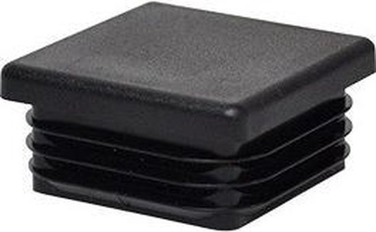 Plastic eindkap 40 mm vierkand (10 st.) | bol.com
