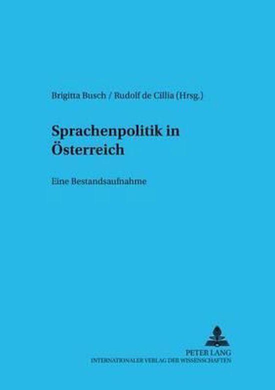 Sprachenpolitik in Österreich, Brigitta Busch | 9783631501894 | Boeken ...