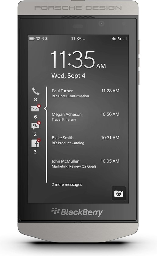 BlackBerry Porsche - 64GB - zilver | bol.com