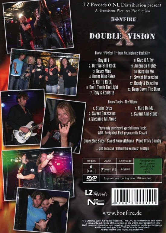 Double X Vision - Live (Dvd) | Dvd's | bol.com