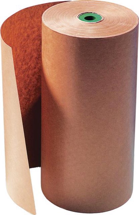 Papier, Natronkraft, 50cm, 300m, 90gr, Bruin. | bol.com