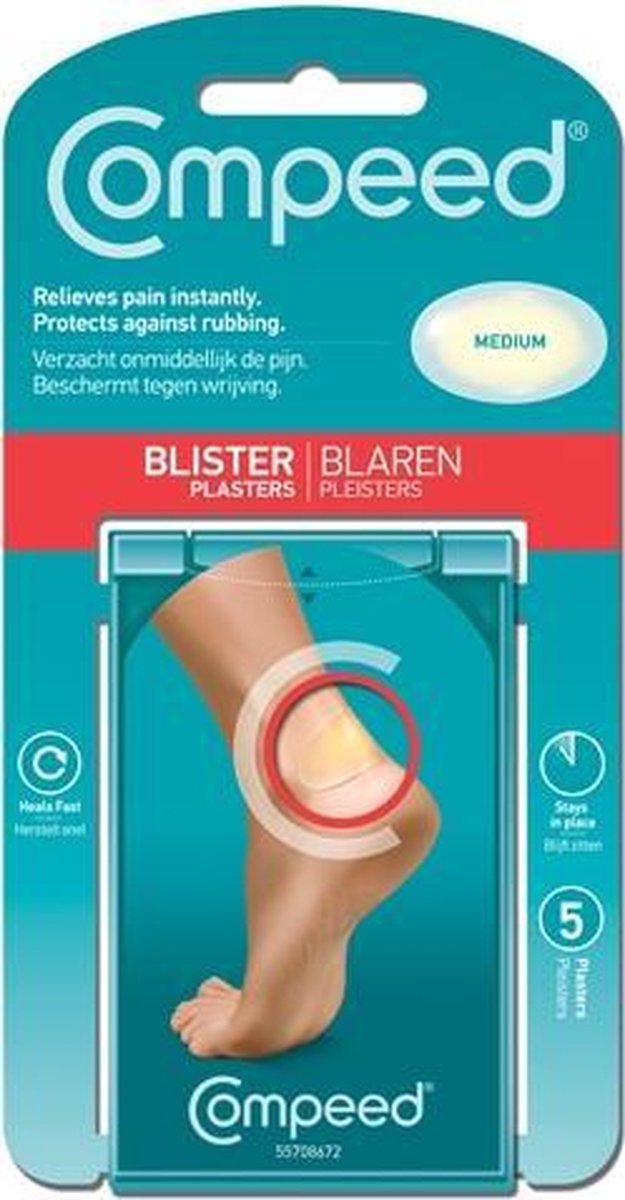 Compeed Blarenpleisters Medium Voordeelverpakking 6 x 5 stuks | bol.com