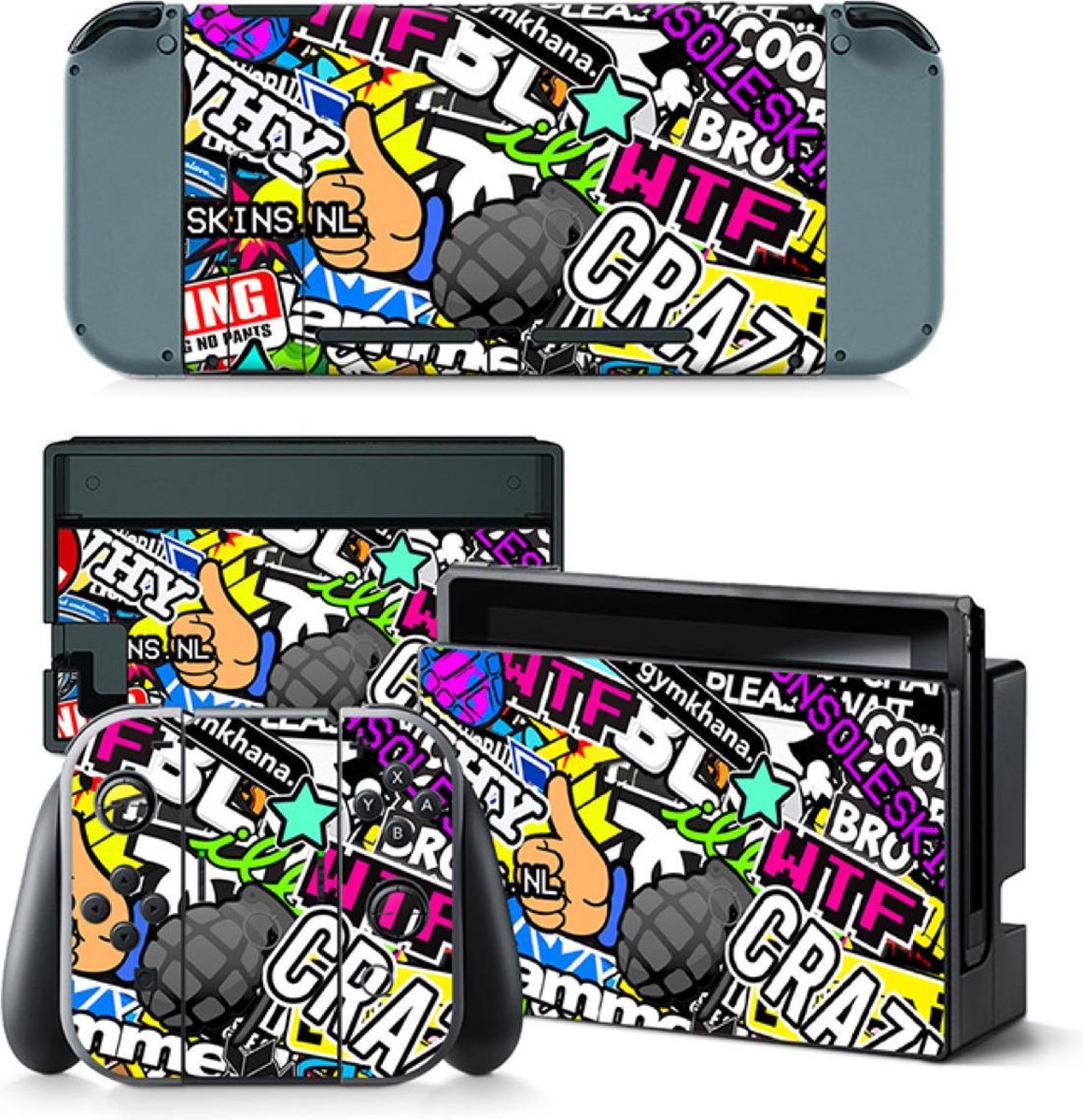Stickerbomb - Nintendo Switch Skins Stickers | bol.com