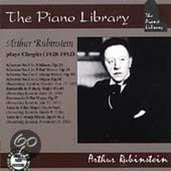 Arthur Rubinstein, Artur Rubinstein | CD (album) | Muziek | bol.com