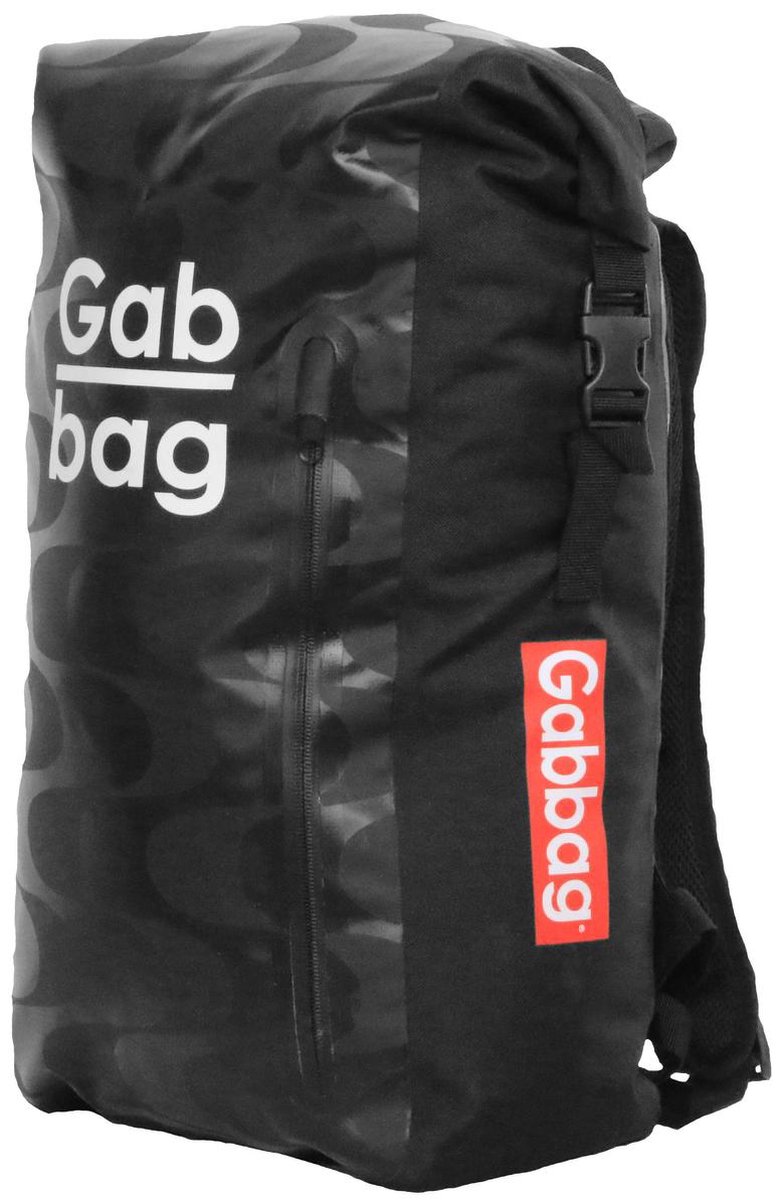 Gabbag The Original II 100% Waterdichte Rugzak 35 Liter - Zwart | bol.com