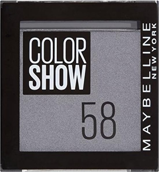 Maybelline Color Show Oogschaduw - 58 Glizzy Grey | bol.com