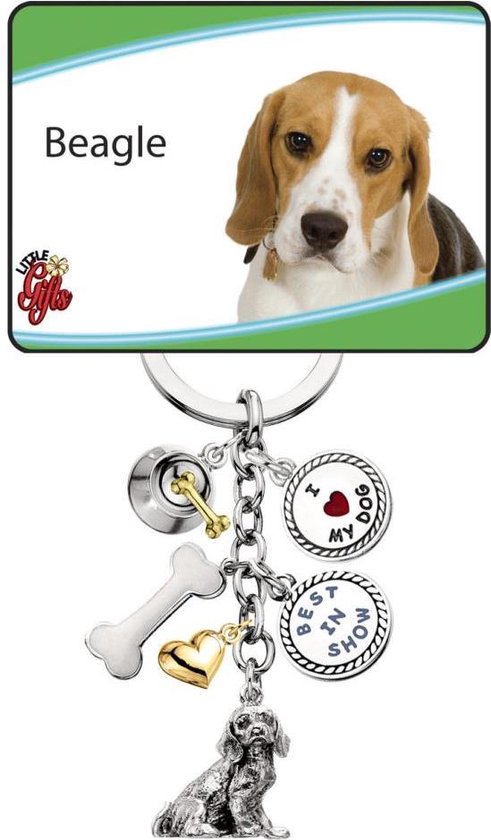 Little Gifts sleutelhanger Beagle | bol