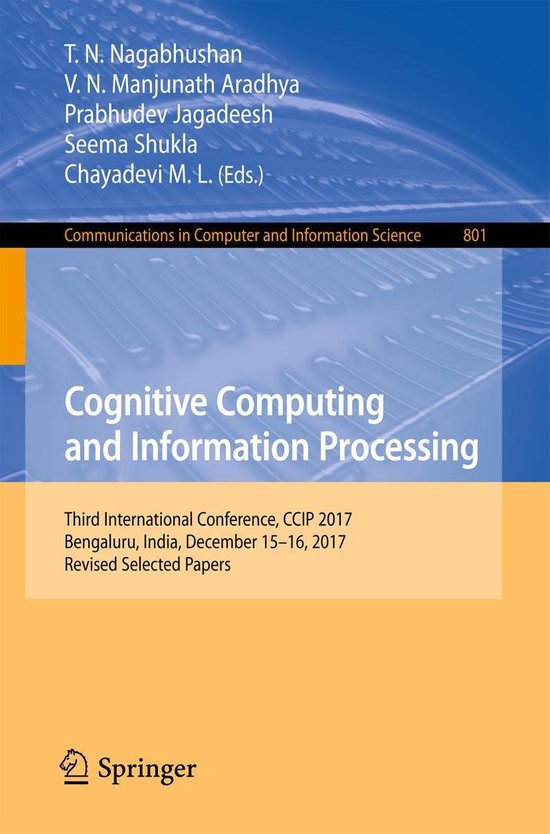 Communications in Computer and Information Science 801 - Cognitive ...