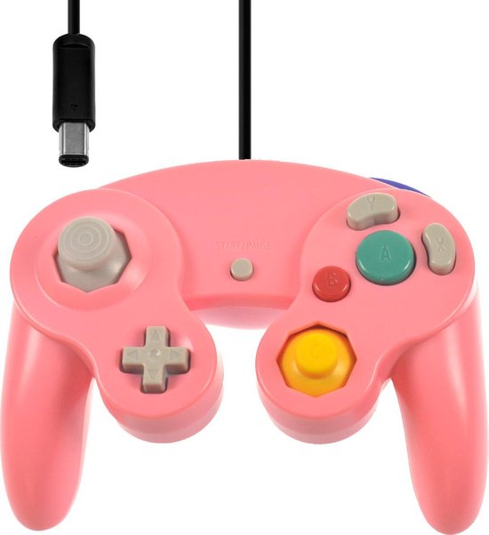 Controller voor Nintendo GameCube - Roze - thundersquare | bol.com