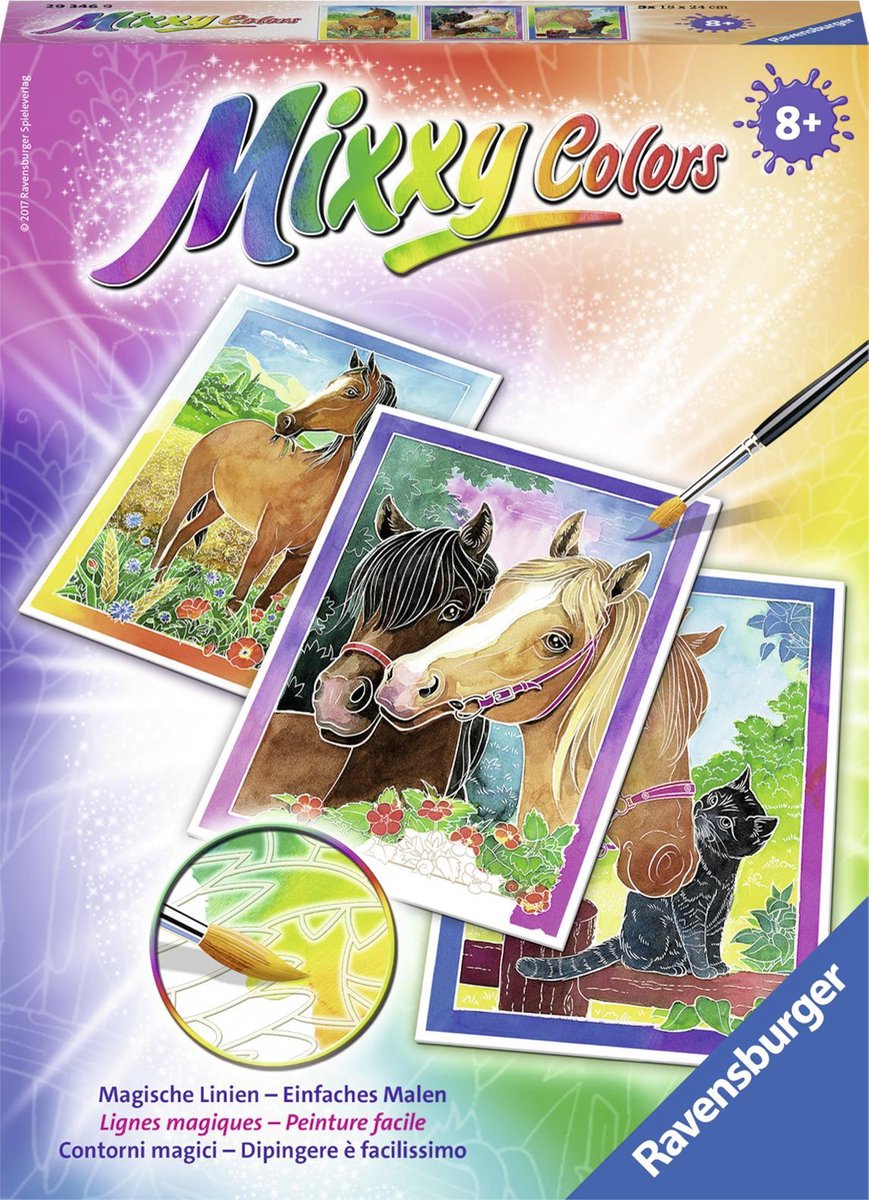 Ravensburger Mixxy Colors Paardevrienden | bol.com